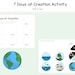 7 Days of Creation Activity | Busy Book | Bible Study | Sunday School ...