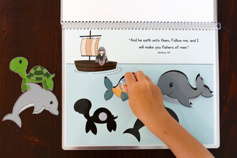 Bible Themed Busy Book Busy Book Bible Study Sunday | Etsy