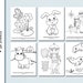 10 Spring Themed Coloring Pages Bible Coloring Sunday School Kids ...