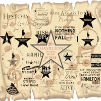 20+ Hamilton SVG PNG Jpg Eps Instant Digital Download Bundle, for ...