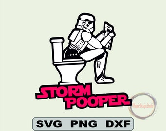 Storm Pooper SVG - Etsy UK