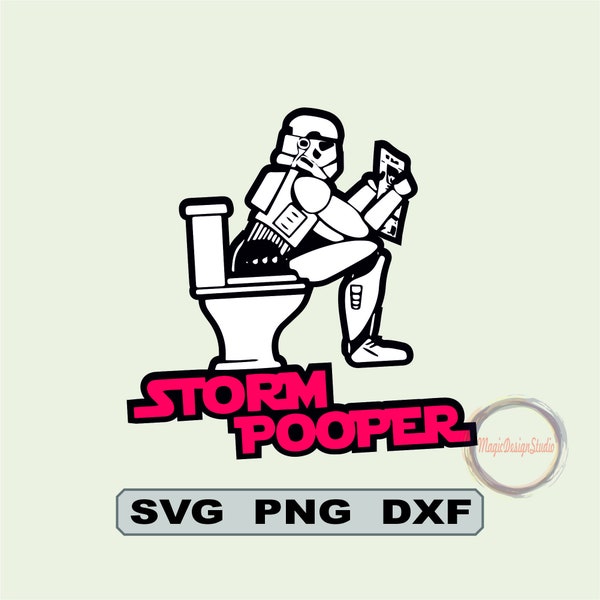 Storm Pooper Svg - Etsy