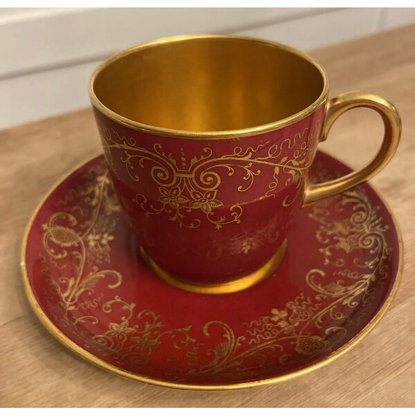 Antique Colonial Tea Cup - Etsy