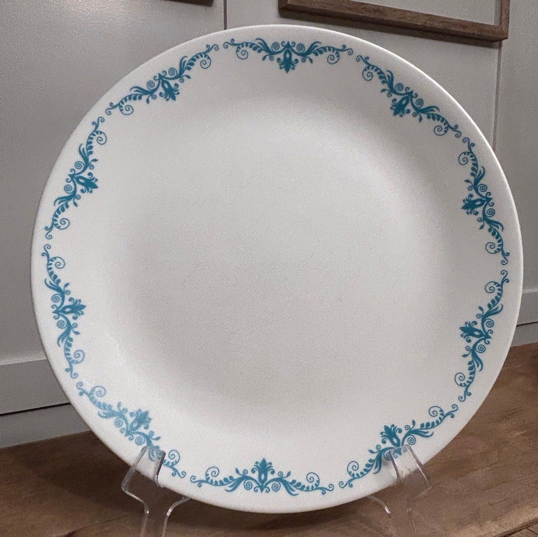 Vintage Corelle by Corning GARDEN LACE 10-1/2 Dinner Plate EUC Several ...