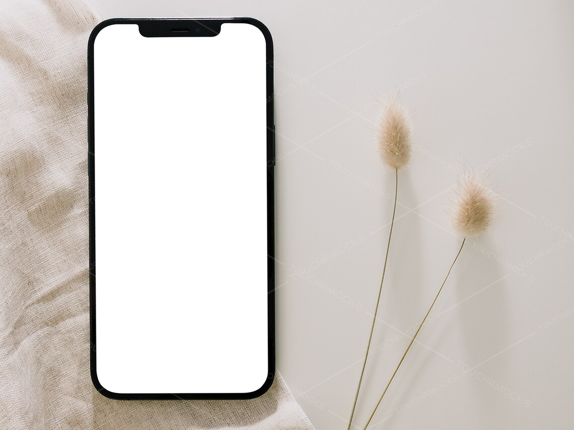 IPhone Mockup, Digital Invitation Card Mockup, iPhone Screen Mockup ...