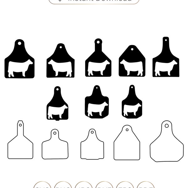 Show Cow Outline Png - Etsy