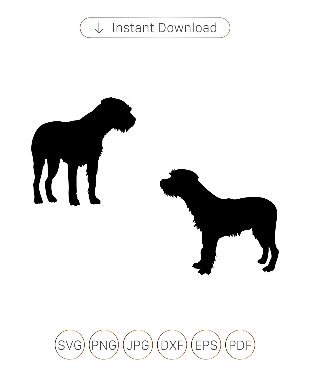 Border Terrier Svg,border Terrier Silhouette,border Terrier Cricut ...