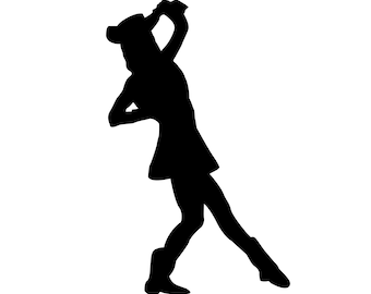 Drill Dance Team Silhouettes Svg,png,eps,dxf, Drill Dance Team SVG ...