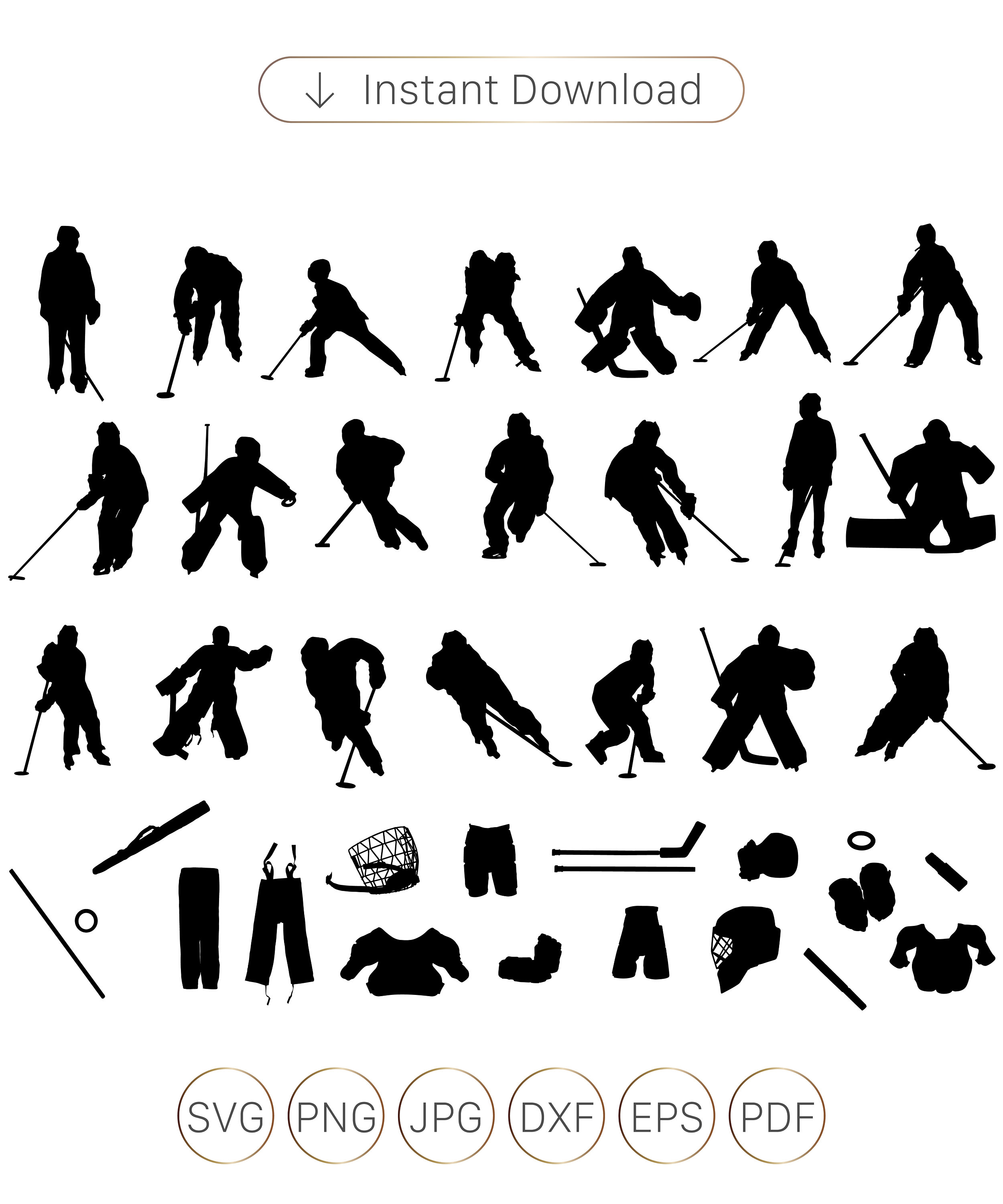 Ringette SVG, Ringette Silhouette SVG, Ringette Player SVG, Ringette ...