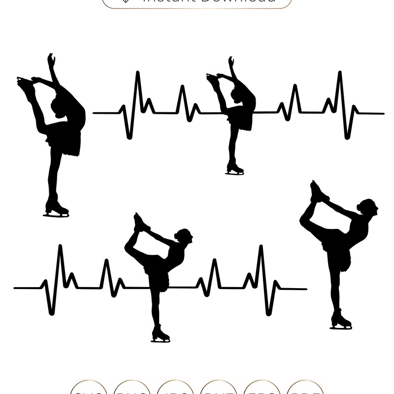 Figure Skating Svg - Etsy