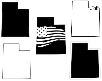 Utah State Svg - Etsy