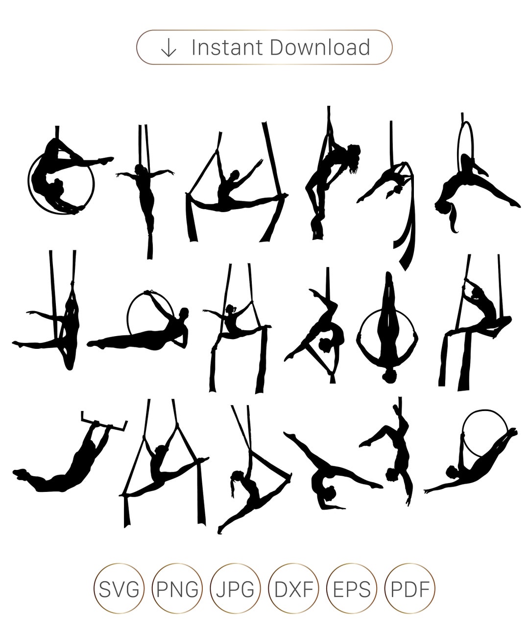 Aerialist SVG for Cricut,acrobat Svg,aerial Acrobat Svg,aerialist ...
