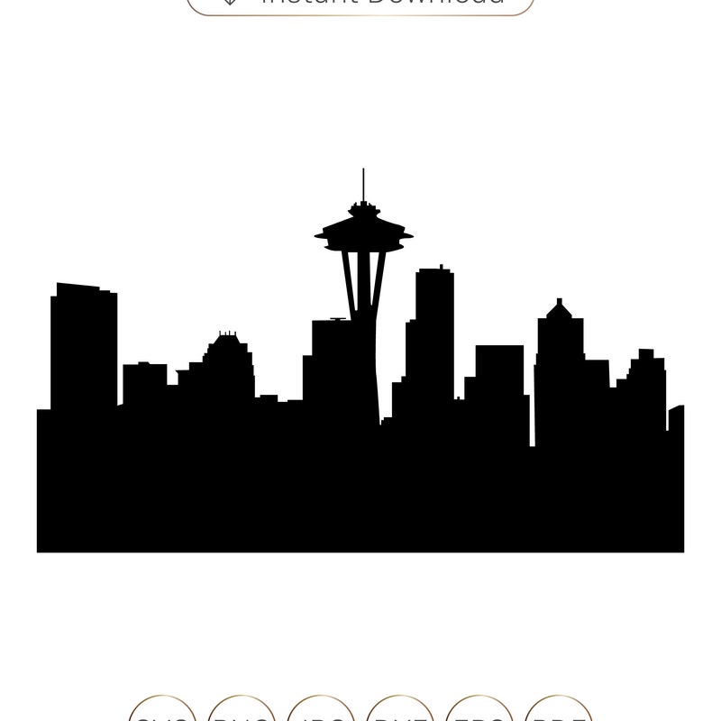 Seattle Svg - Etsy