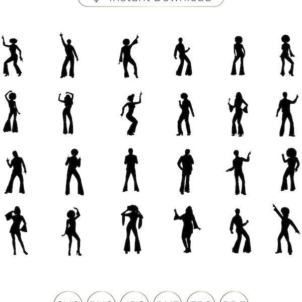 Disco Dancing - Etsy