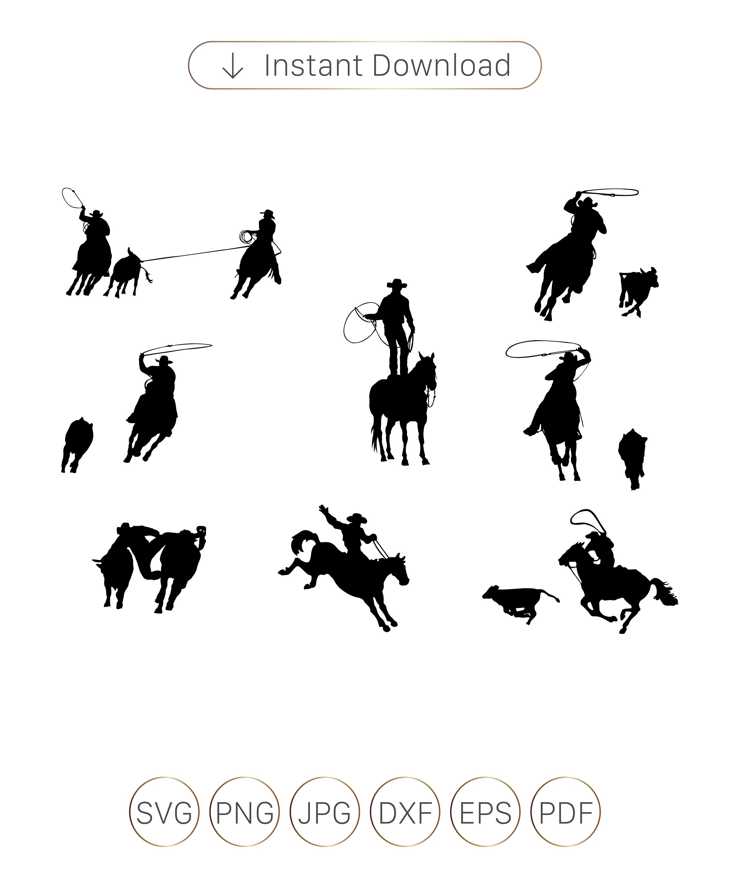 Rodeo SVG Team Roping Rodeo Ranch SVG Cowboy svg Roping - Etsy México