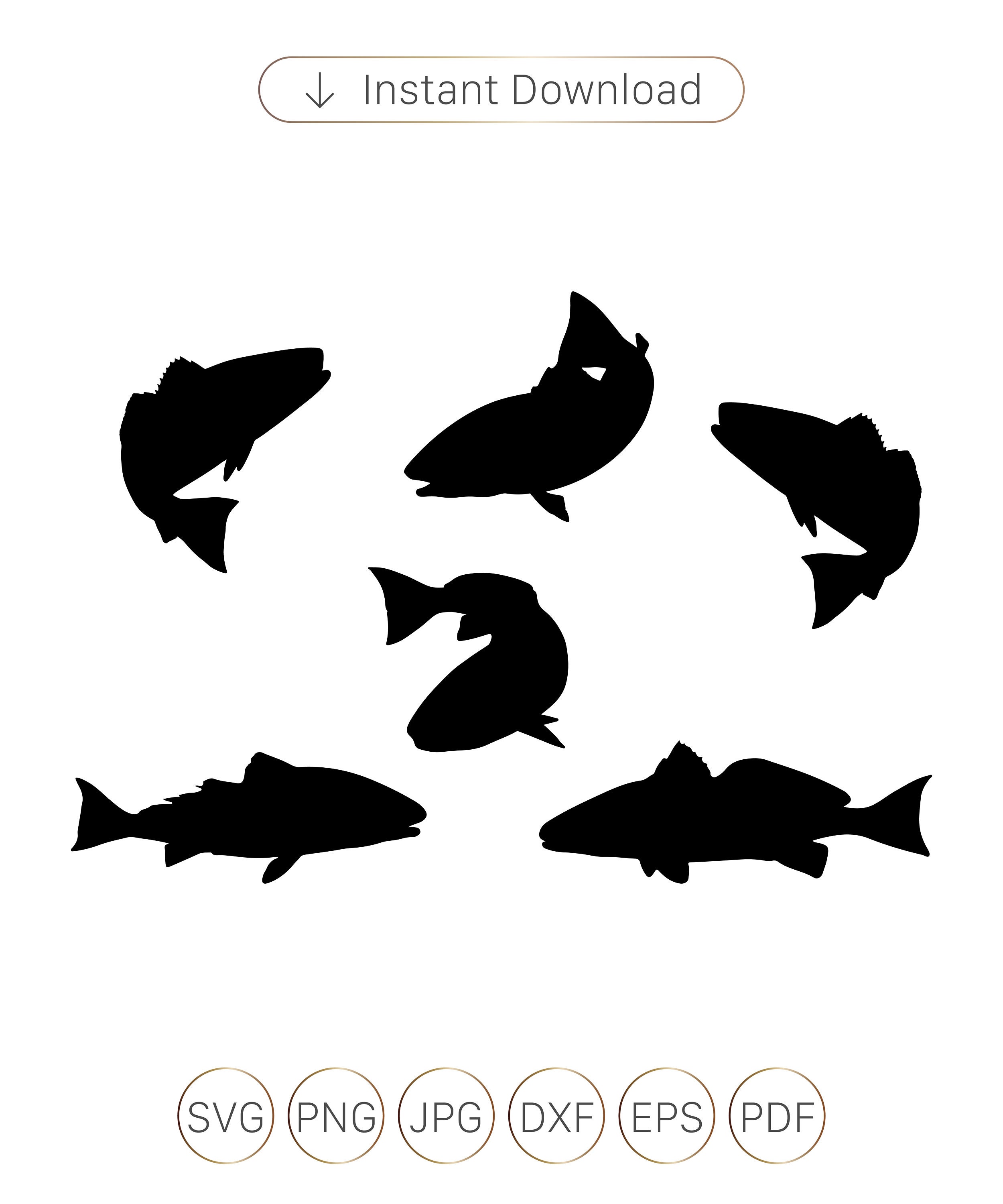 Red Drum Fishing Svg Fishing Svg Red Drum Fish Svg Red Drum | Etsy