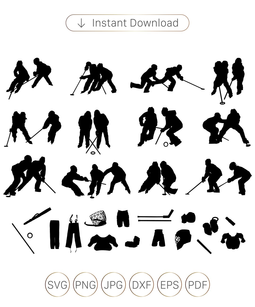 Ringette SVG, Ringette Silhouette SVG, Ringette Player SVG, Ringette ...