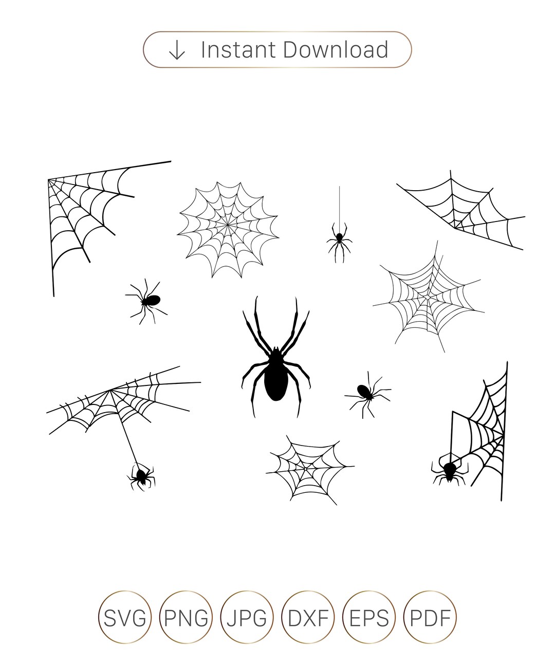 Spiderweb Svg,spider Svg,webs Svg,spider Silhouette,spiderweb Clip Art ...