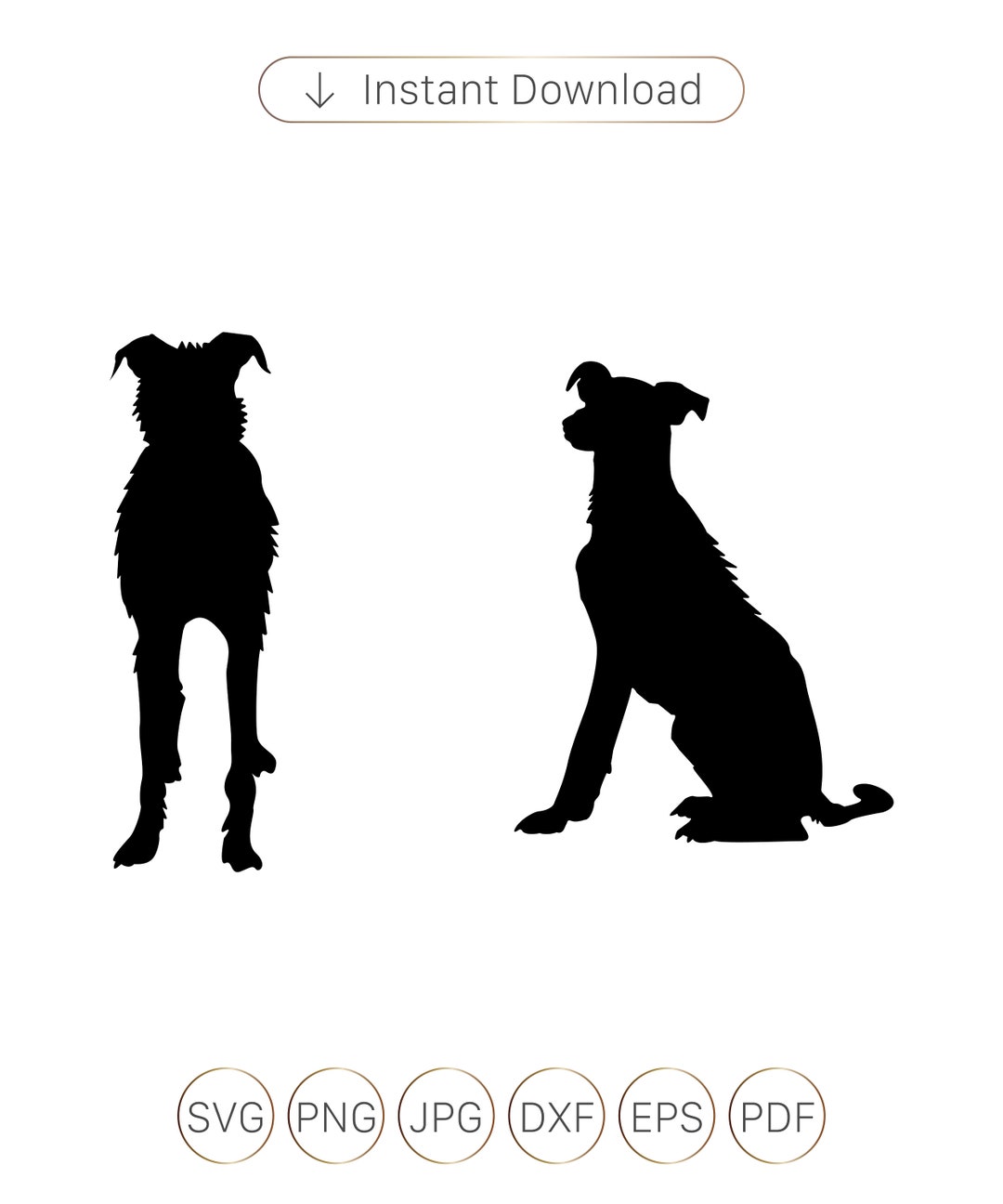 Lurcher svg, Lurch svg, silueta de Lurcher, silueta de Lurch, cricut de ...