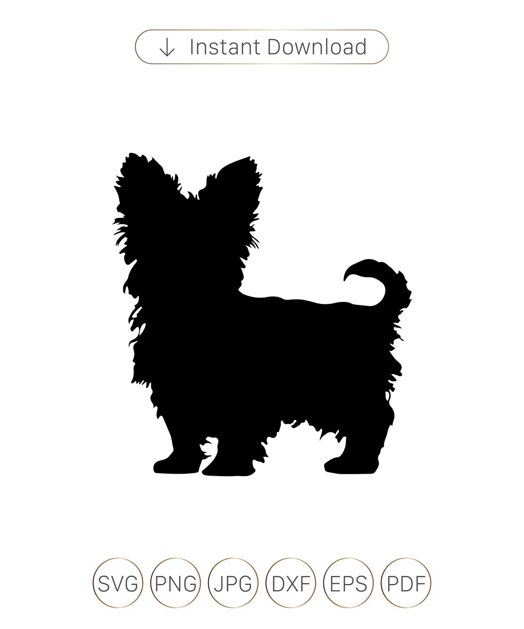 Yorkie Svg,yorkie Ssilhouette,yorkie Cricut,yorkie Clipart,yorkie ...