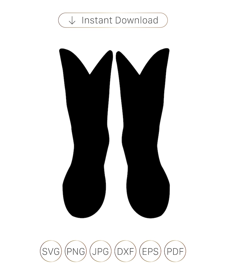 Drill Team Boot SVG Drill Team Boot Silhouettes Drill Team - Etsy