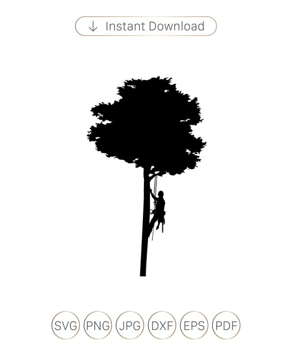 Tree Services SVG File Cricuttree Svg Dxf Vinyl Cutting - Etsy Canada