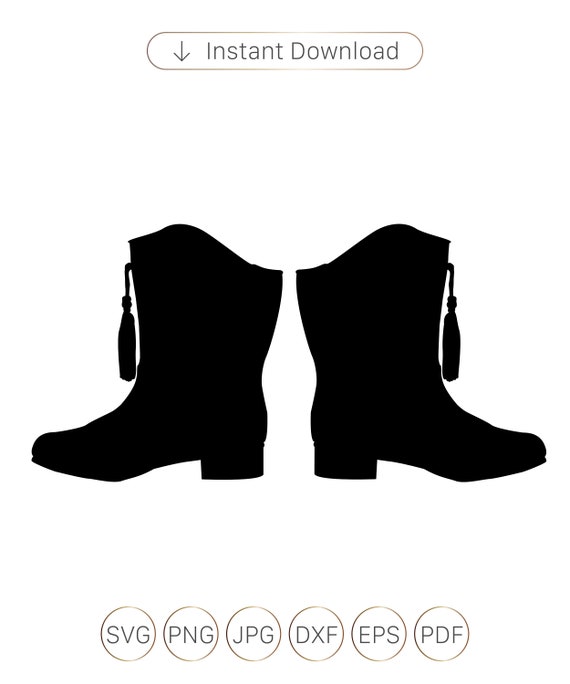 Drill Team Boot SVG Drill Team Boot Silhouettes Drill Team - Etsy