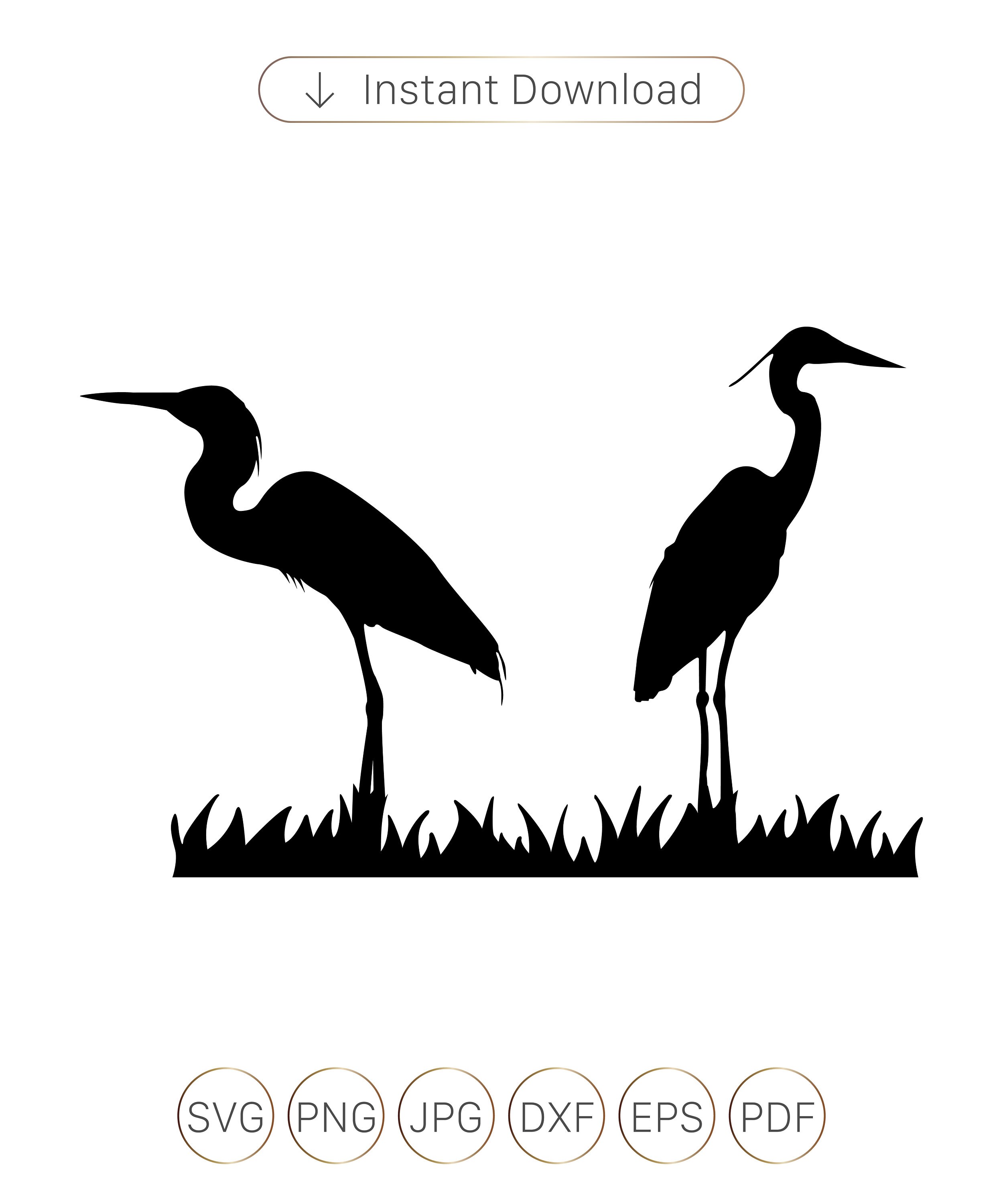 Heron Bird Clipart Free