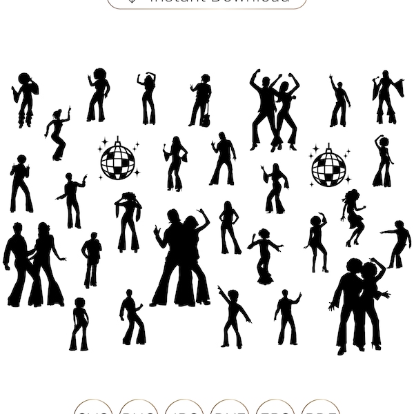 Disco Dancing - Etsy