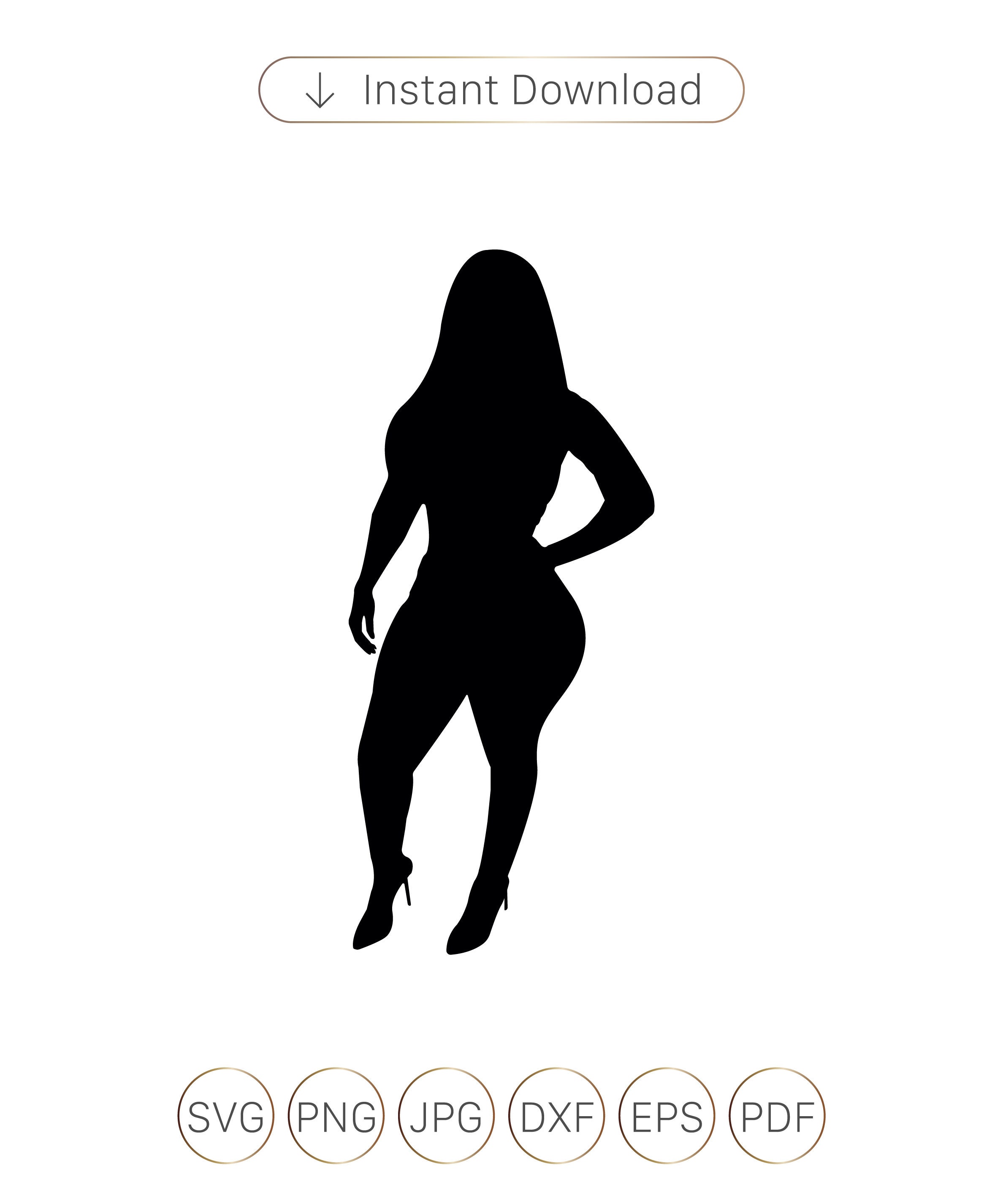 Woman Diva SVG Afro Black Woman Curvy Logowomenscurvy - Etsy Australia