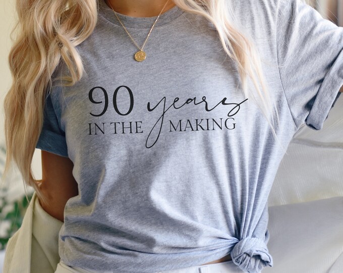 Stepping Into My 90th Birthday Shirt, the Birthday Girl, Custom, 30, 49 ...