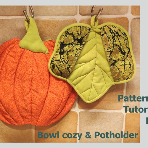 Fabric Bowl Cozy Hostess Sewing Gifts Pattern PDF Instant - Etsy