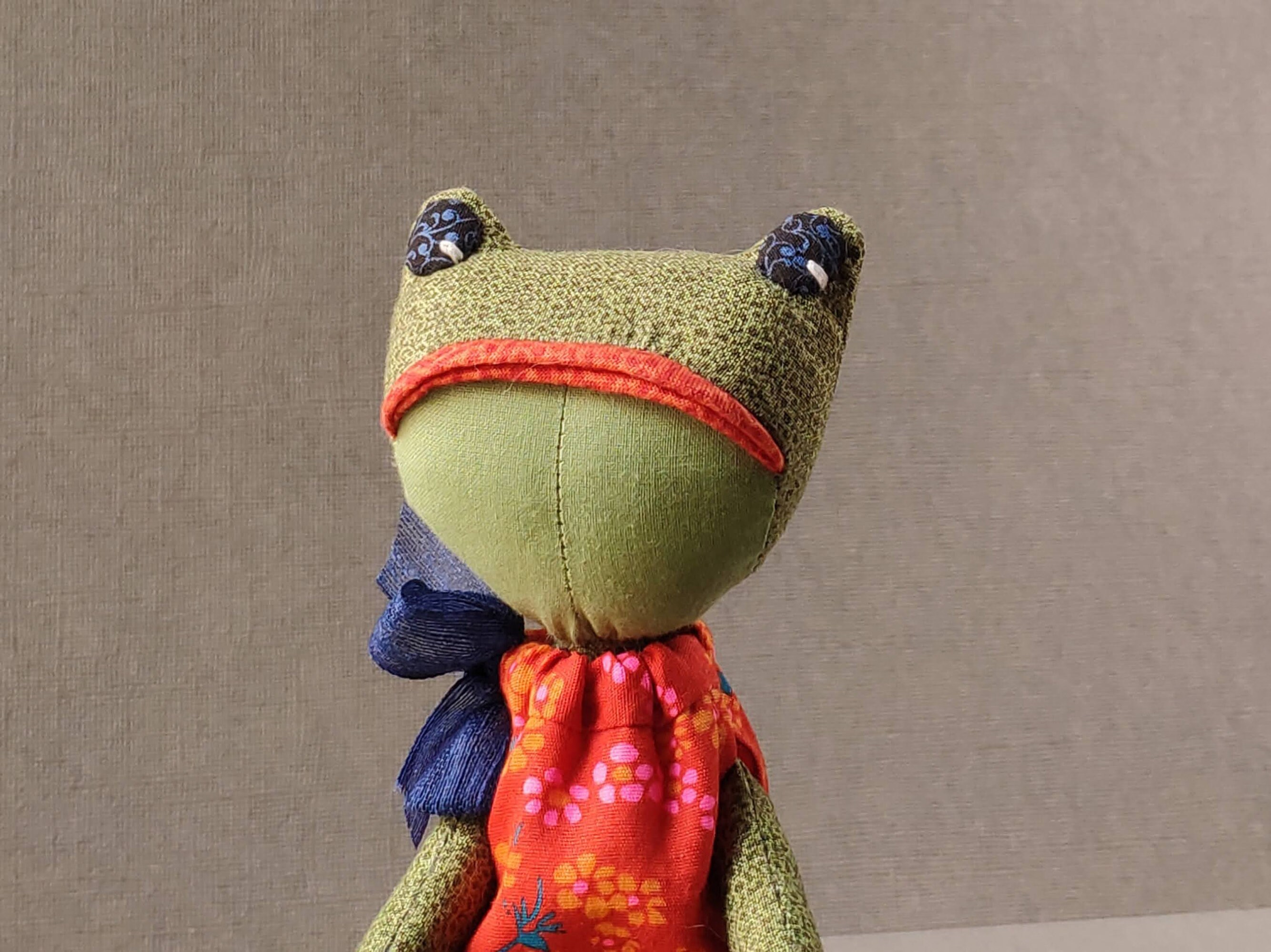 Frog Doll Sewing Pattern, Doll Dress Pattern, Rag Toy Tutorial PDF ...