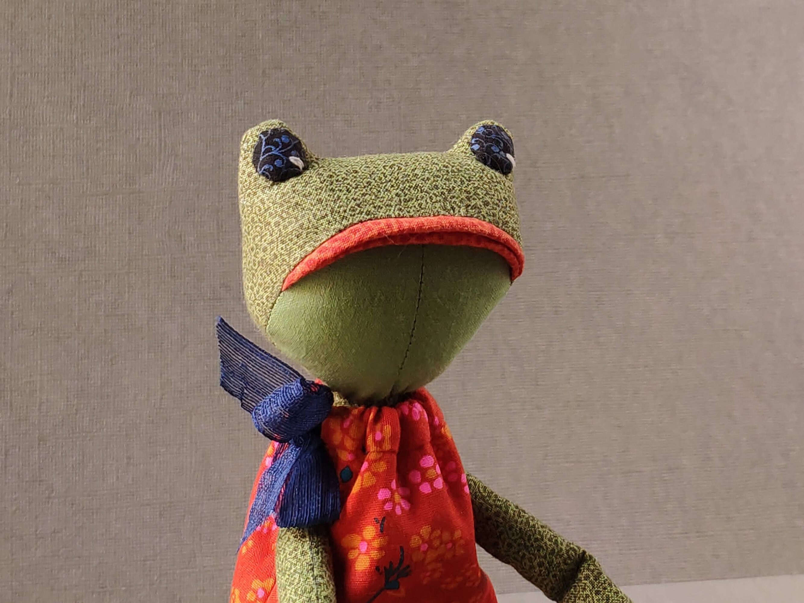 Stuffed Frog Pattern, Frog Doll, Rag Frog Tutorial PDF - Etsy