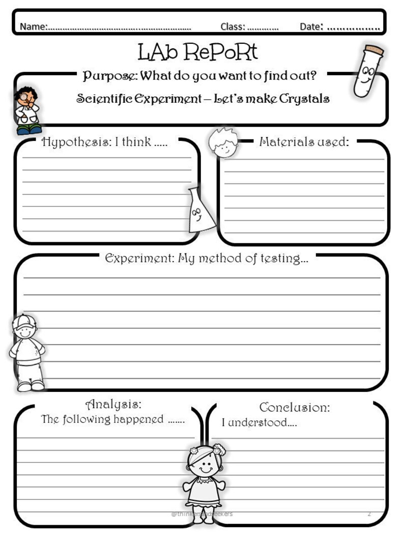 Digital Download Lab Report, Elementary School, Grade3-5, Unit Study IB ...