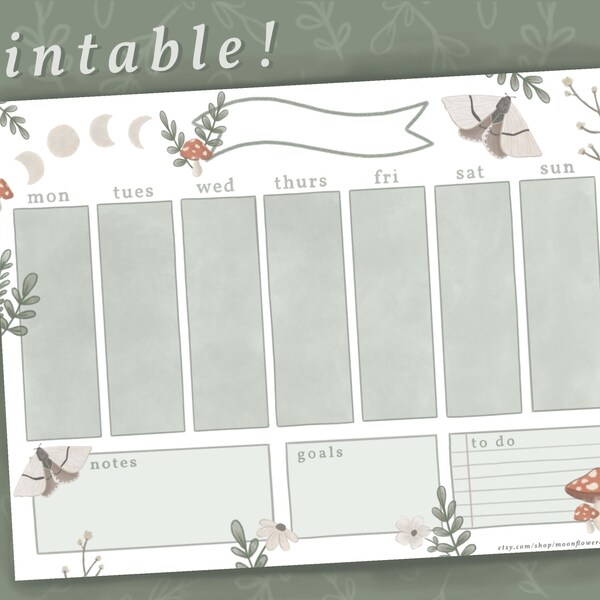 Cottagecore Stationery - Etsy