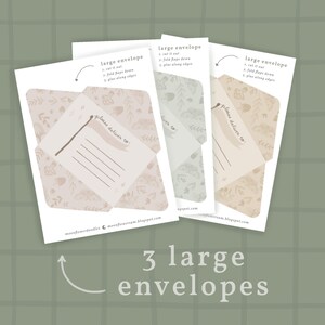 Printable Pen Pal Kit | Cottagecore! | Digital Download Stationery Set ...