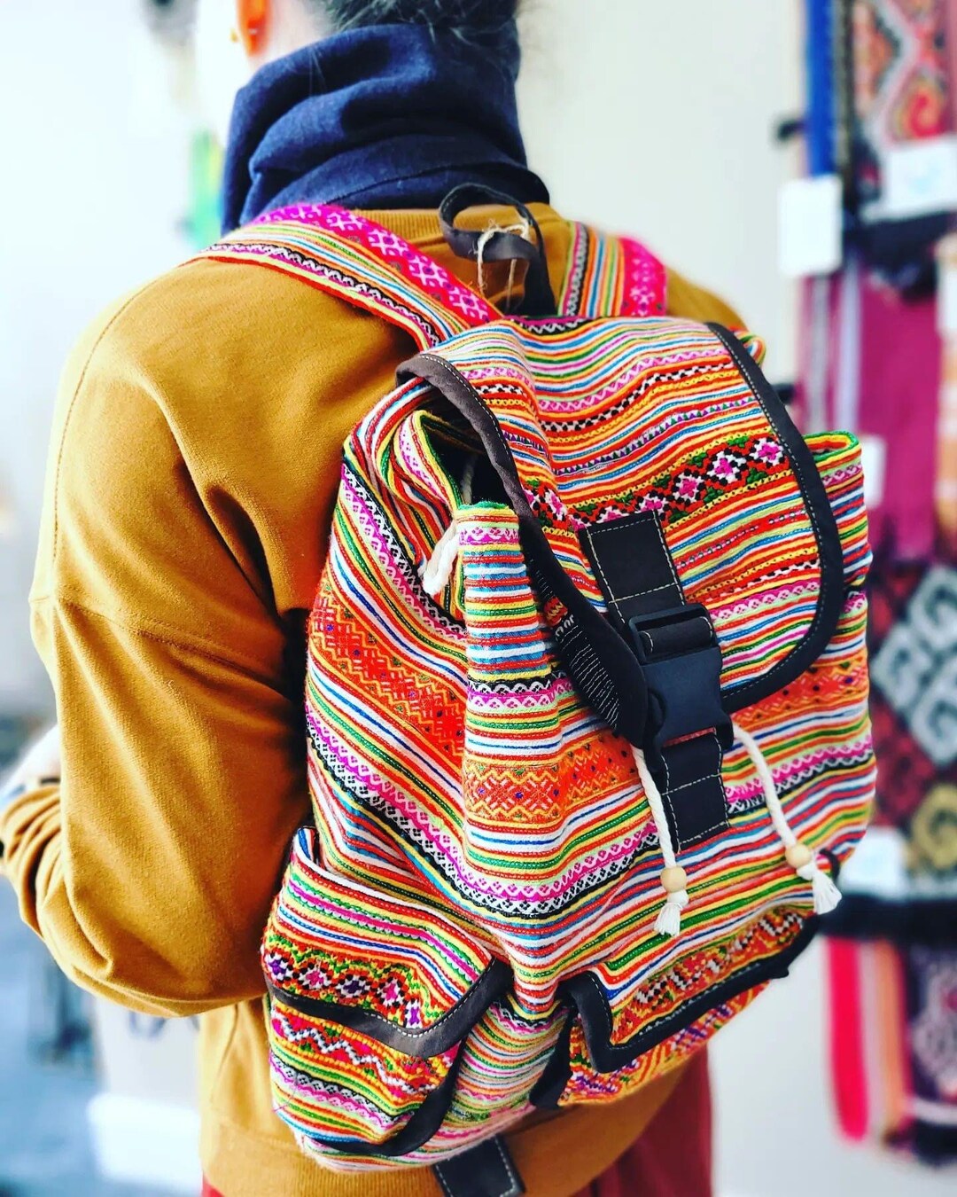 Hmong Tribal Hand-stitched Embroidery Textile Art Collection One of a ...