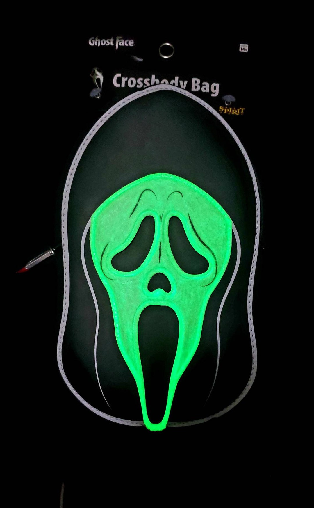 Handmade Glow in the Dark STAB Ghostface Crossbody Bag, Horror ...