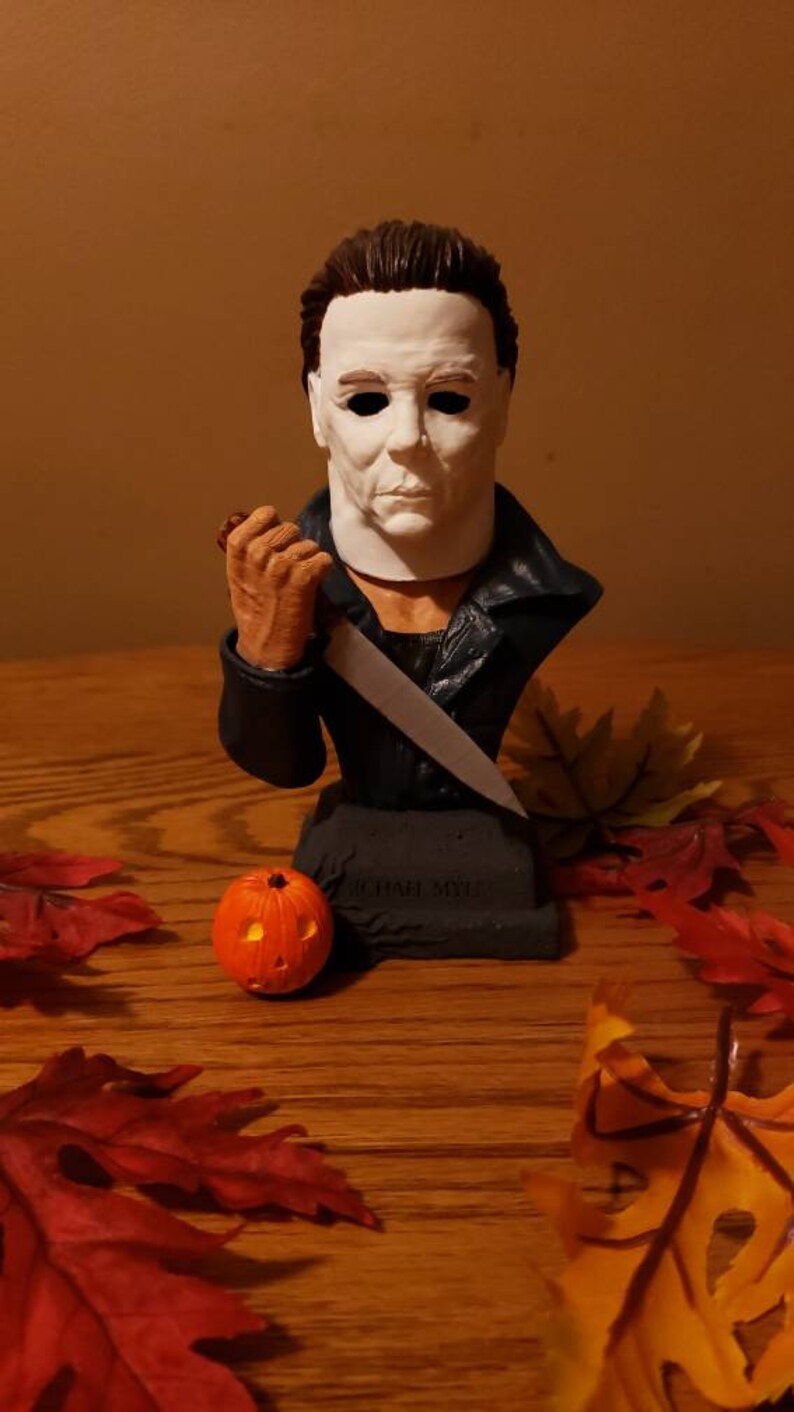 Halloween Michael Myers 1978 custom painted bust | Etsy