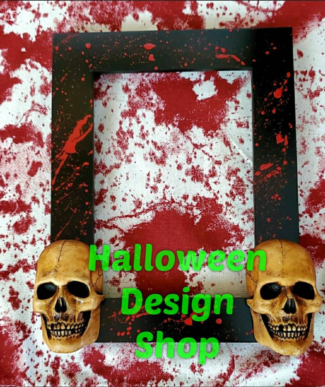 Skeleton Skull Heads Bloody Picture Frame - Etsy