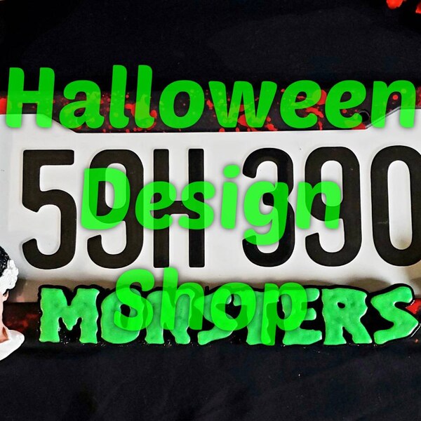 Universal Monsters License Plate - Etsy