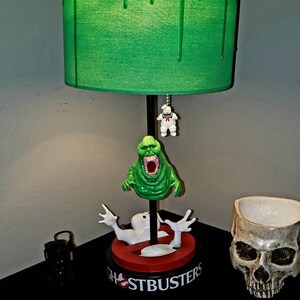 Custom Glow in the Dark Ghostbusters Lamp Horror Halloween - Etsy