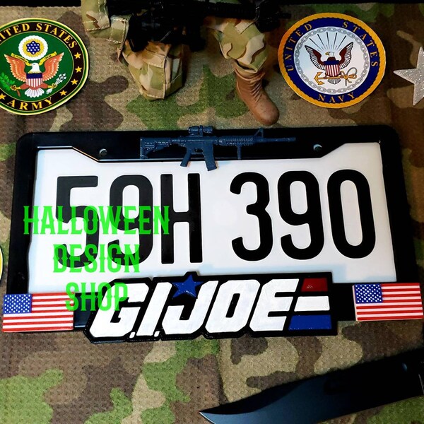 Motorcycle License Plate Frame Navy - Etsy