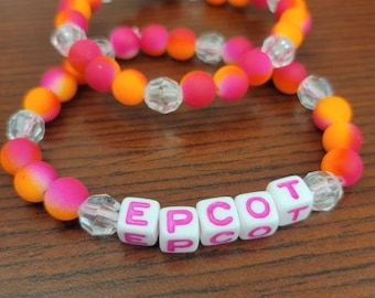 Epcot Beacon of Magic Beaded Bracelets - Etsy