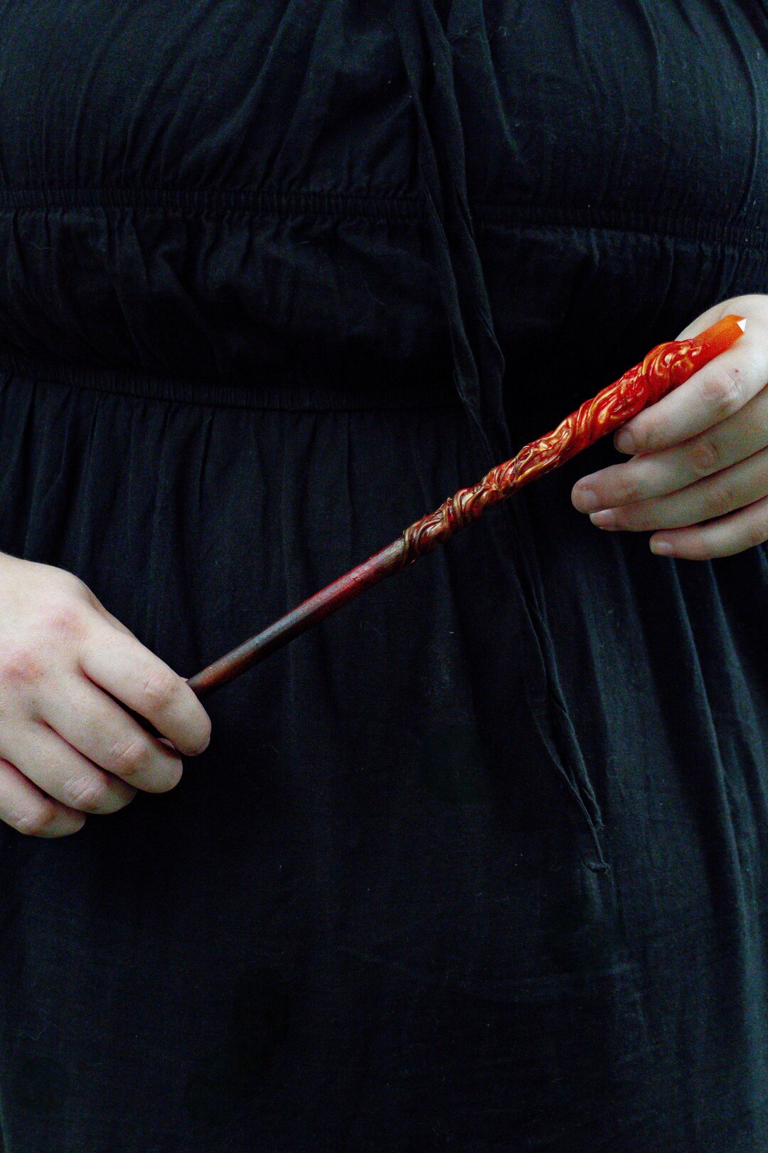 Fire & Flame Carnelian Wand Approx 30cm - Etsy