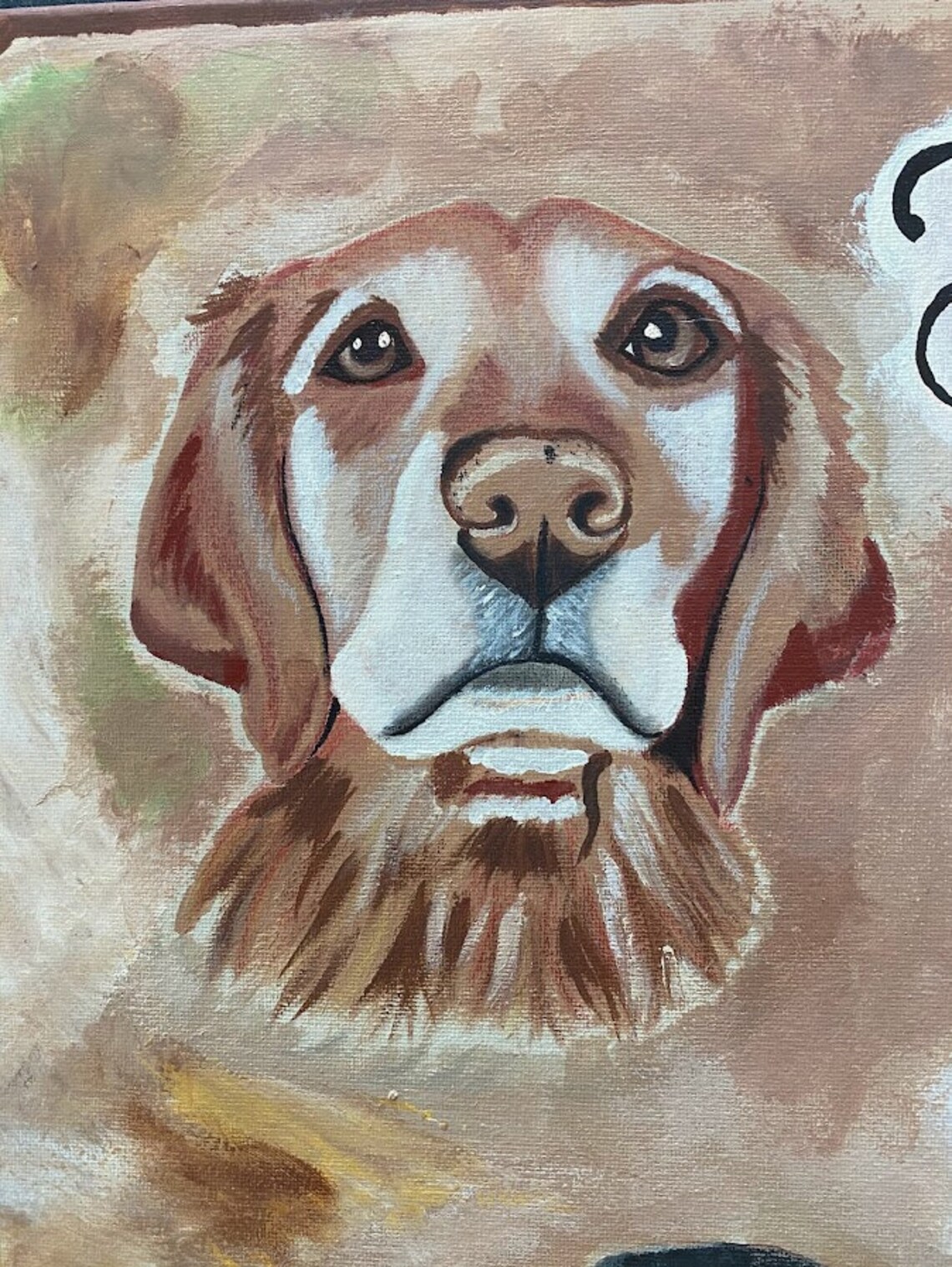 11x14 Acrylic Pet Portrait - Etsy