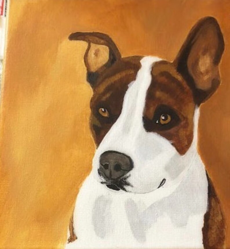 11x14 Acrylic Pet Portrait - Etsy