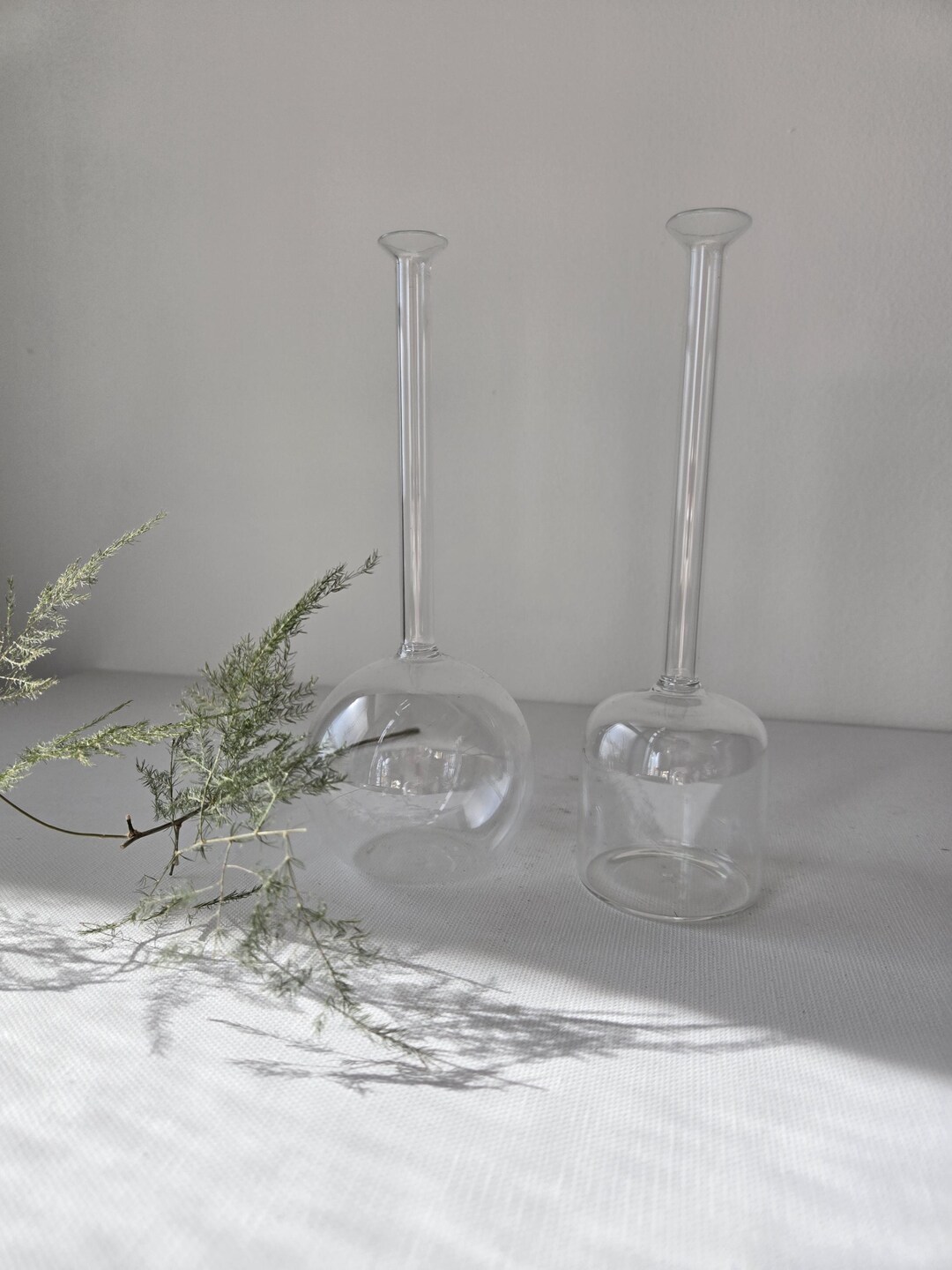 Two Beaker Like Glass Vessels, Could Be Used for Propagation. Super ...