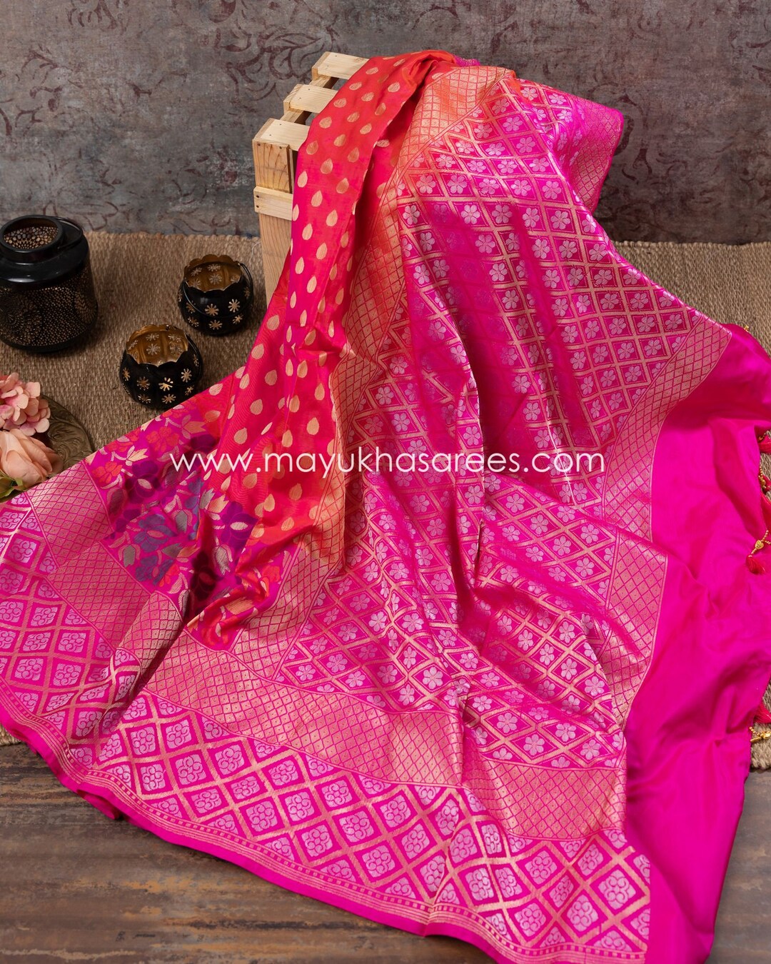 Peachy Patola Pure Silk: Custom Blouse Boutique for Mayukha Sarees - Etsy